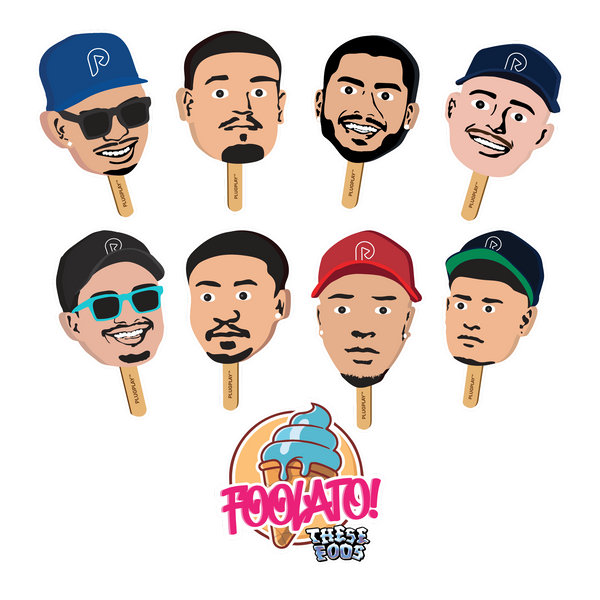 FOOLATO STICKER PACK (9) - THESE FOOS X PLUGPLAY – PLUGPLAY™